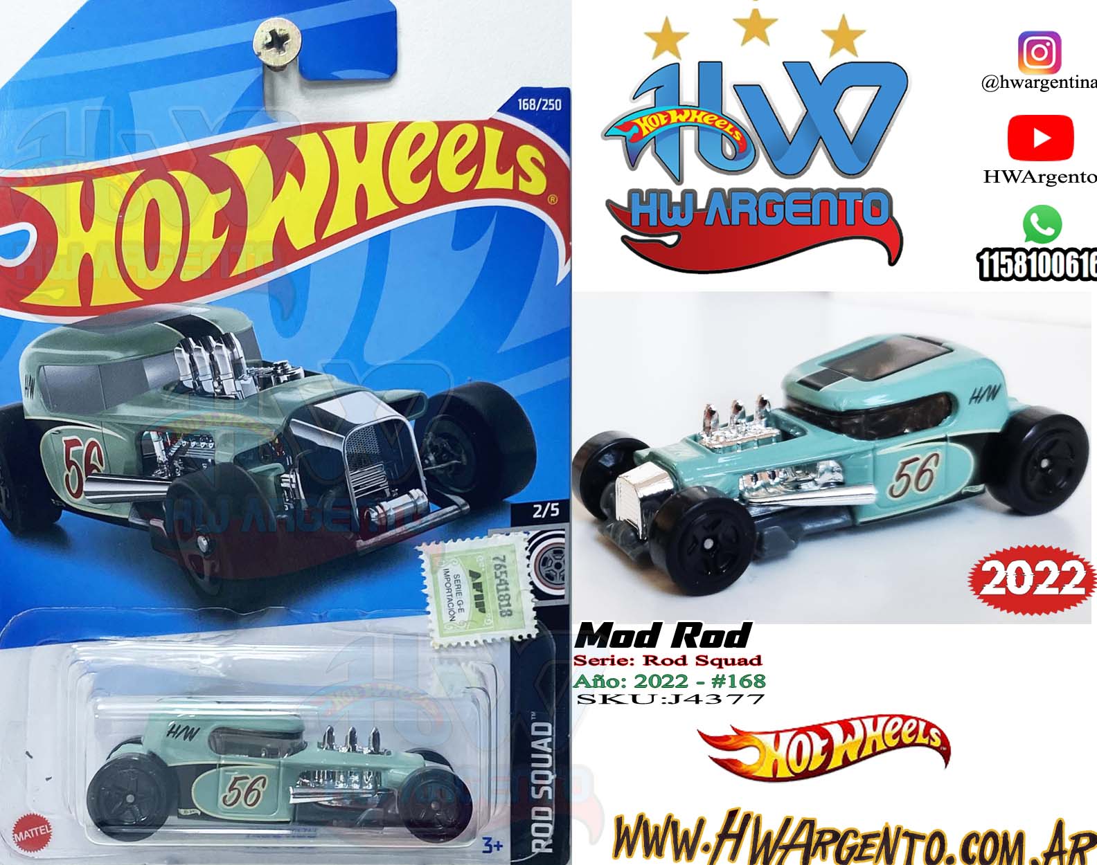 Mod Rod - 2022 - HWArgento