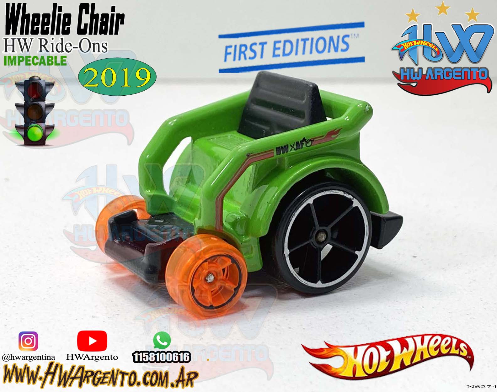 Wheelie Chair - 2019 - HWArgento