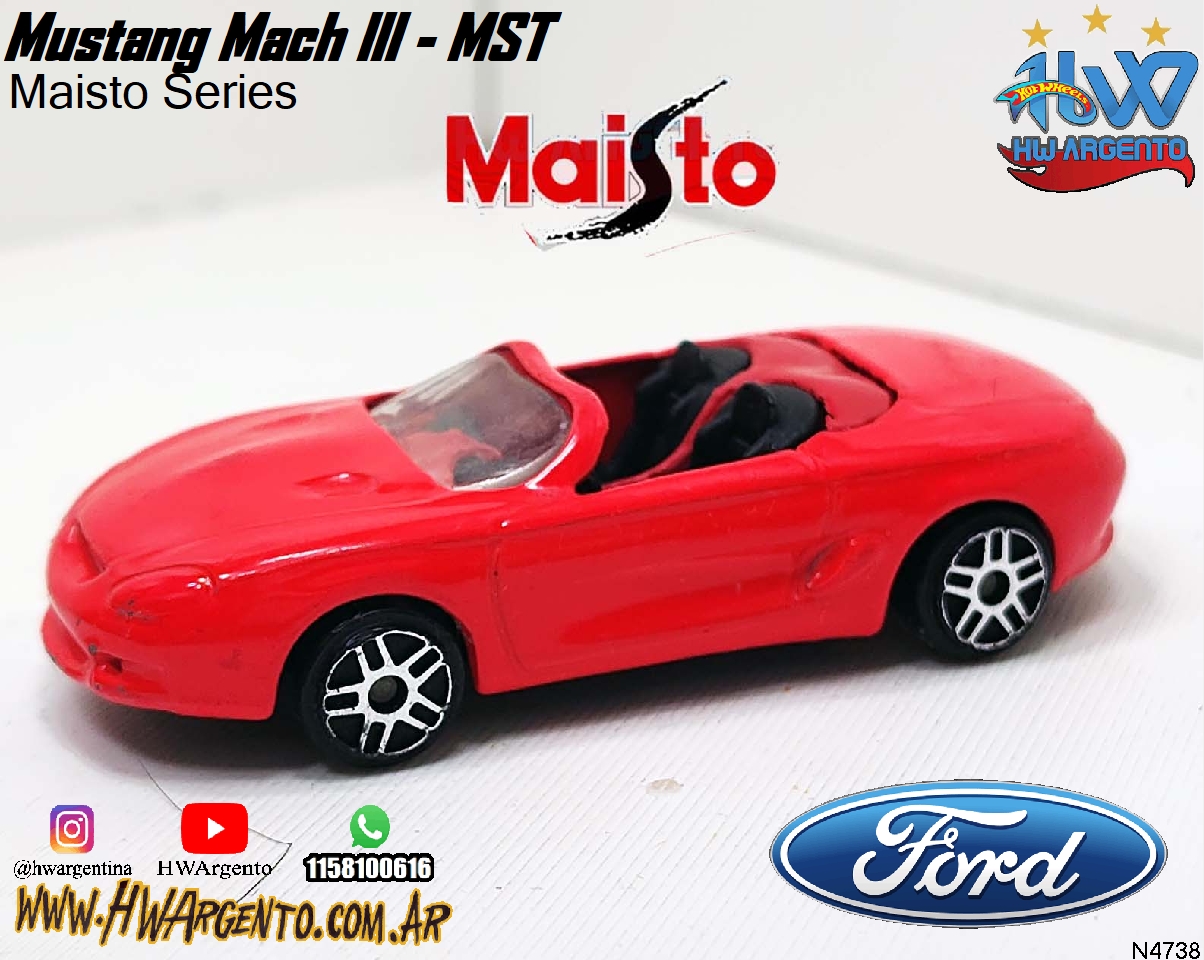 Mustang Mach III - MST - HWArgento