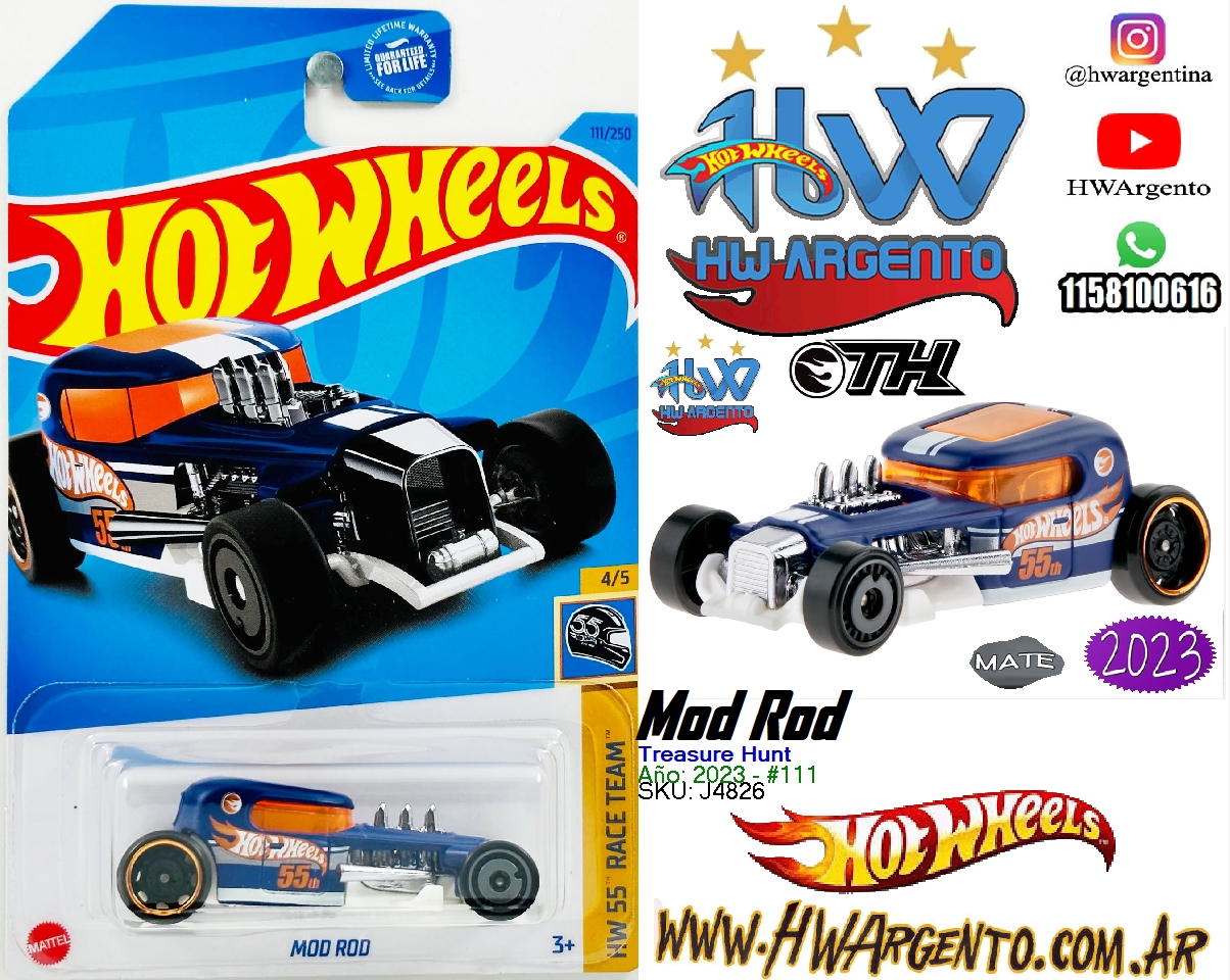 Mod Rod - 2023 - HWArgento