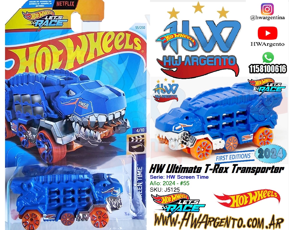 HW Ultimate T-Rex Transporter - 2024 - HWArgento