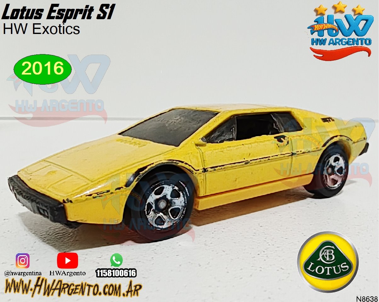 Lotus Esprit S1 - 2016 - HWArgento